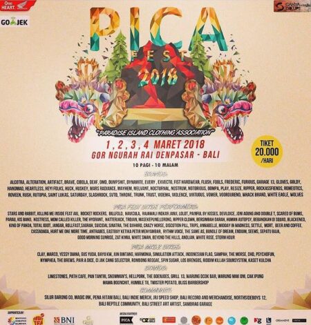 Sejarah PICA FEST Bali dari Tahun 2014 - Sekarang